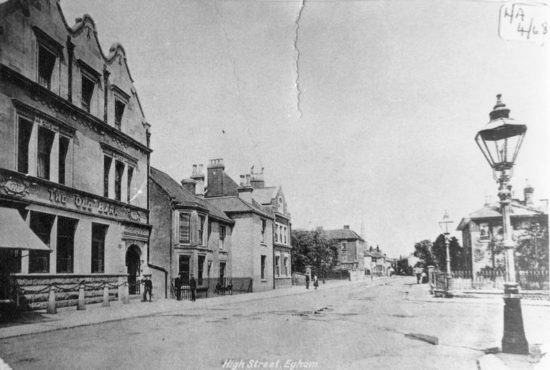 egham high street - Egham Museum
