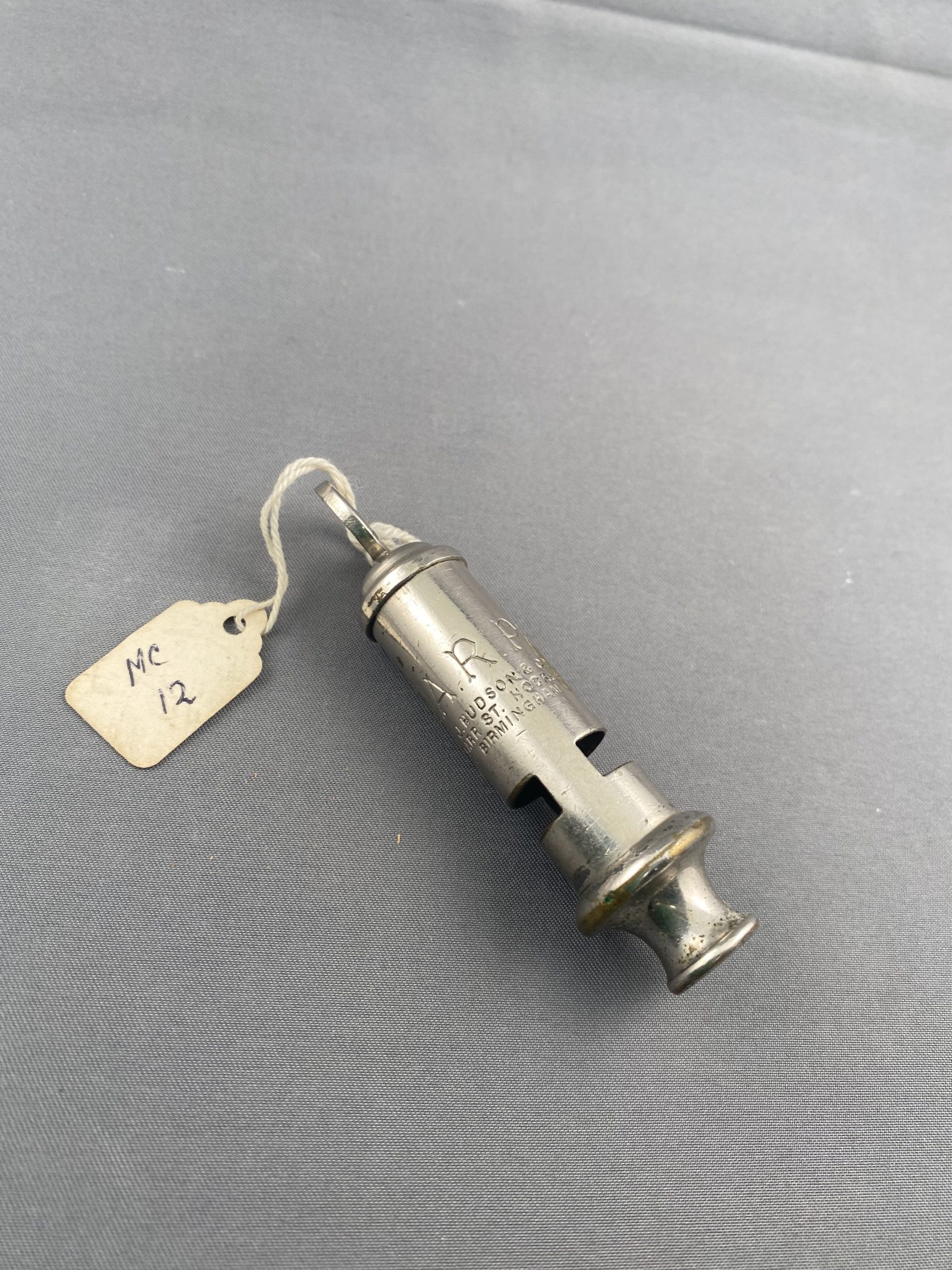 Air Raid Wardens— Badges and Whistles - Egham Museum